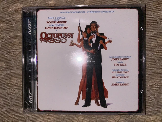 JOHN BARRY JAMES BOND OCTOPUSSY Original score 2 CD soundtrack IN STOCK ...