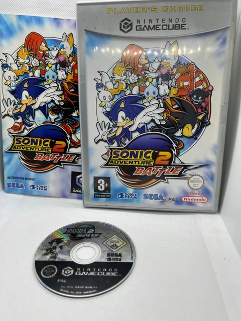 SONIC ADVENTURE 2 Battle (GameCube, 2001) Complete With Manual - UK PAL ...