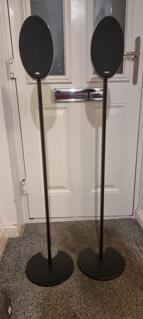 KEF HTS 3001 Speakers With Stands £135.00 - PicClick UK