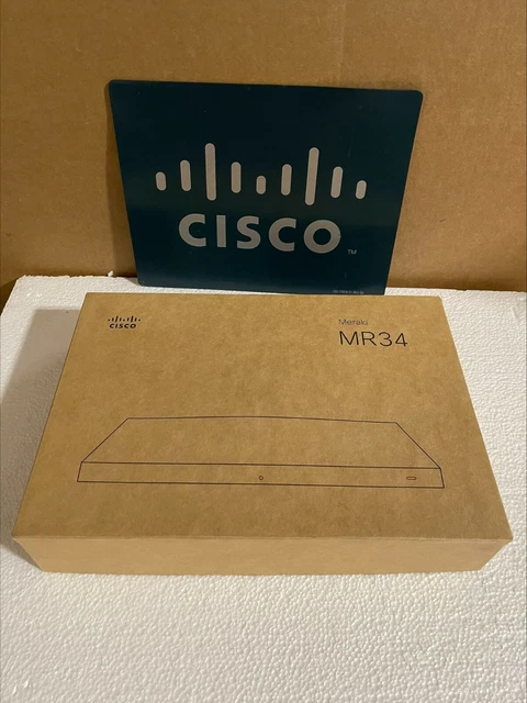 CISCO MERAKI MR34-HW Unclaimed Wireless Access Point OPEN BOX £47.20 ...