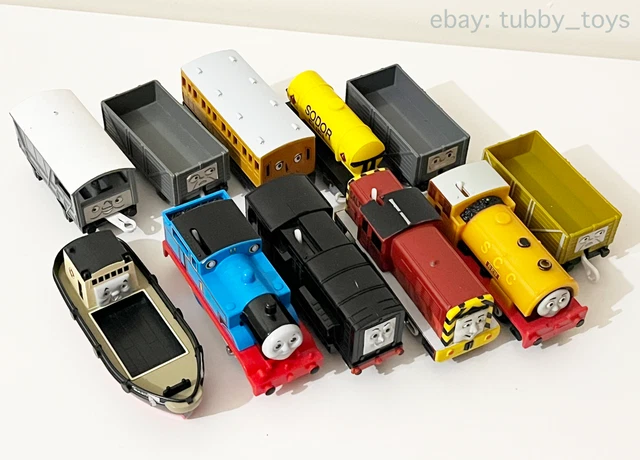 BEN, DIESEL, SALTY, Bulstrode, Toad Tomy Trackmaster Thomas & Friends ...