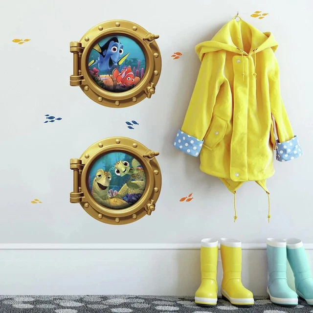 DISNEY FINDING NEMO Peel And Stick Giant Wall Decals Rmk2060GM Bathroom ...