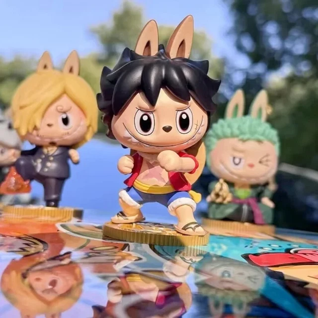 ORIGINAL MONSTER LABUBU one piece Serie Blind Box Labubu Luffygears ...