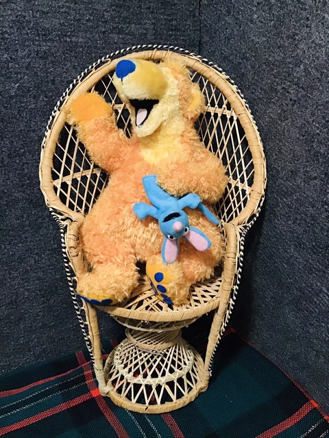 BEAR IN THE Big Blue House TUTTER Plush Toy Nanco 7" Rare Jim Henson ...