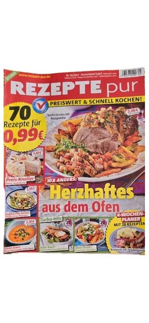RECETTES PUR N° 09/2017 Plats Salés Four Magazine EUR 4,95 - PicClick FR