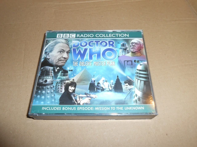 THE DALEKS' MASTER Plan BBC Radio Collection Dr Doctor Who Audio CD set ...