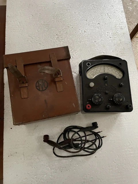 VINTAGE UNIVERSAL AVO Meter Multimeter Model 7 Mk1 Electrical Test ...