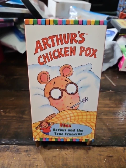 ARTHUR - ARTHURS Chicken Pox VHS Tape 1998 Plus Arthur And The True ...