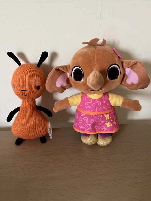 CBEEBIES BING FLOP & Sula Plush Soft Toys- Knitted Flop £6.99 - PicClick UK