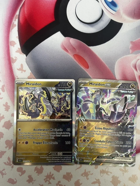 CARTE POKÉMON MIRAIDON EX 122/162 EV5 forces temporelles TEF NEUF FR ...