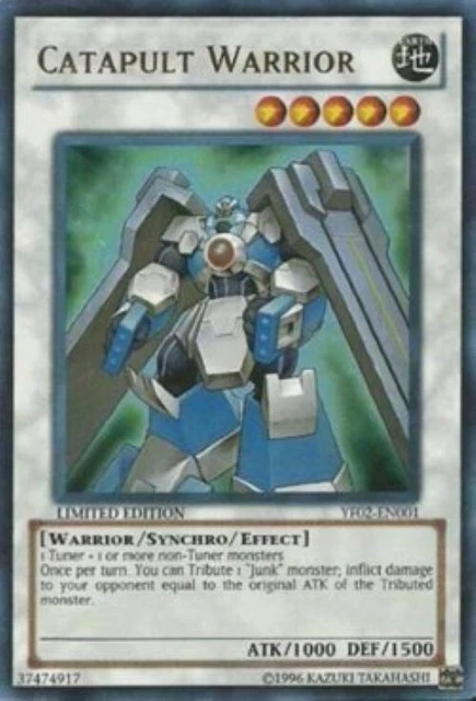 YUGIOH-CATAPULT WARRIOR-ULTRA RARE-LIMITED Edition-YF02 EN001 (LP) EUR 3,59 - PicClick IT