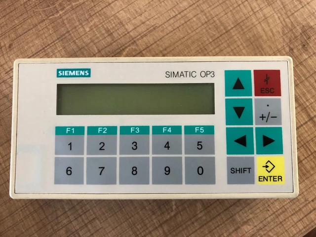 PUPITRE OPERATEUR, IHM, Simatic Op3 Siemens. EUR 250,00 - PicClick FR