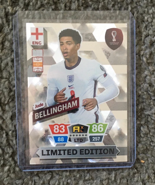 JUDE BELLINGHAM LIMITED Edition Panini Adrenalyn XL FIFA World Cup ...