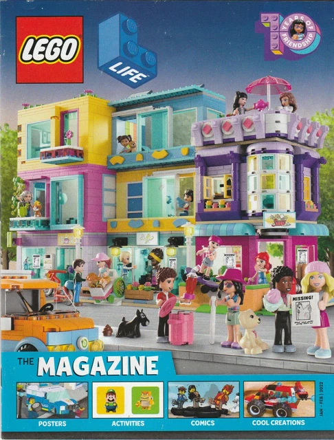 LEGO LIFE MAGAZINE Posters, Activities, Comics Issue 1 January-February ...