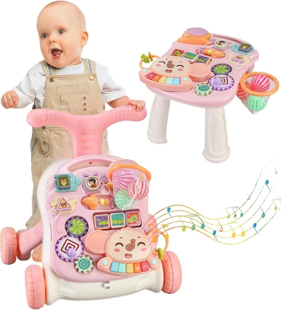 3 IN 1 Baby Walker and Activity Center for Baby Girl, $73.99 - PicClick AU