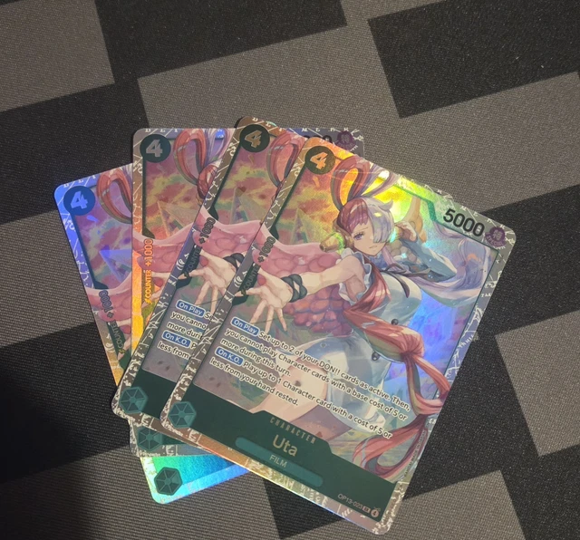 ONE PIECE TCG OP13-023 Uta SR X4 Playset Card Game CCG English £4.28 ...