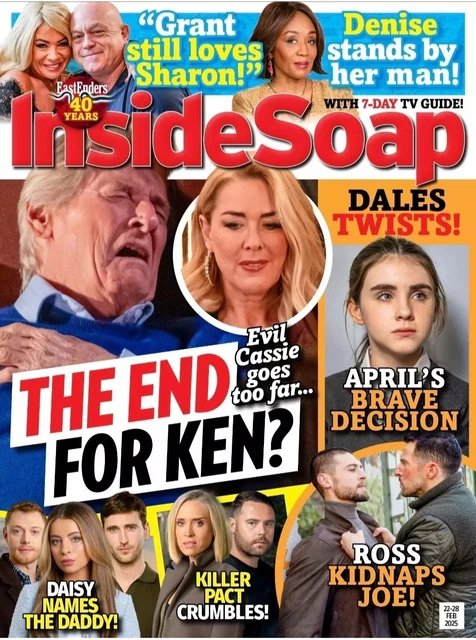 INSIDE SOAP MAGAZINE 22nd-28th February 2025 Coronation Street ...