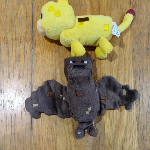 MINECRAFT OCELOT AND Bat Plush Soft Toy £3.00 - PicClick UK