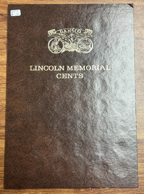 DANSCO ALBUM- LINCOLN Memorial Cents 1959-1992. 76 Coins (O-BT) £17.15 ...