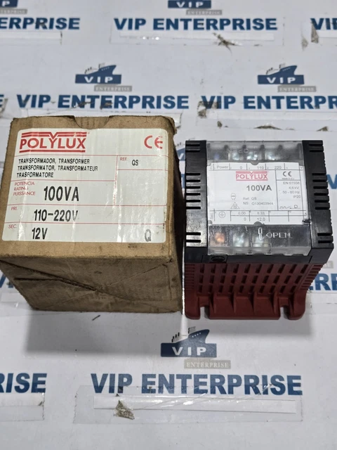 POLYLUX EN61558 100VA Transformer Livraison Rapide Gratuite EUR 428,15 ...