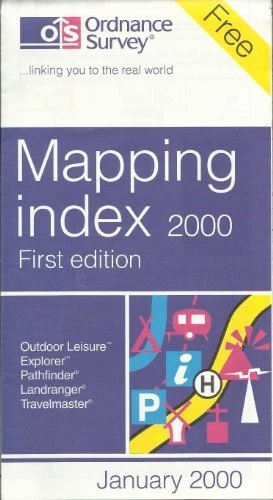 MAPPING INDEX 2000 (Map Guide), Folding Map., Good Condition, ISBN ...