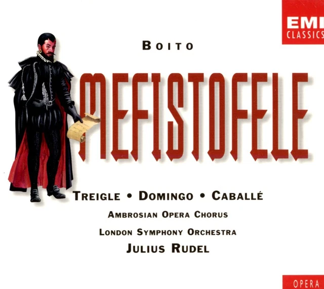 BOITO : MEFISTOFELE / Norman Tregle, Placido Domingo, Caballé (2 CD ...