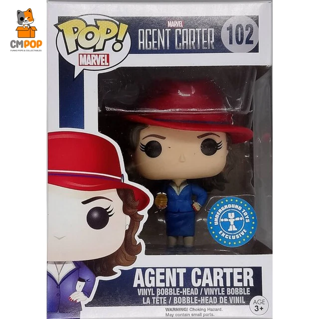AGENT CARTER - #102 - Funko Pop! - Marvel - Agent Carter- Underground ...