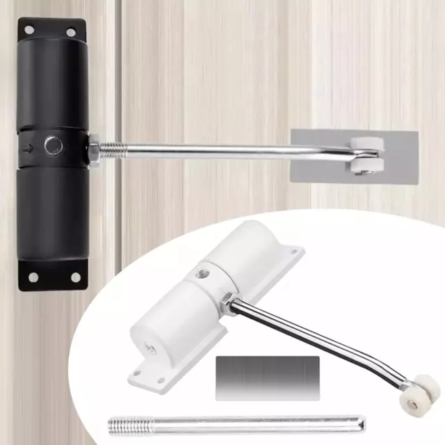 SURFACE MOUNTED DOOR Gate Closer Spring Loaded Adjustable Automatic ...
