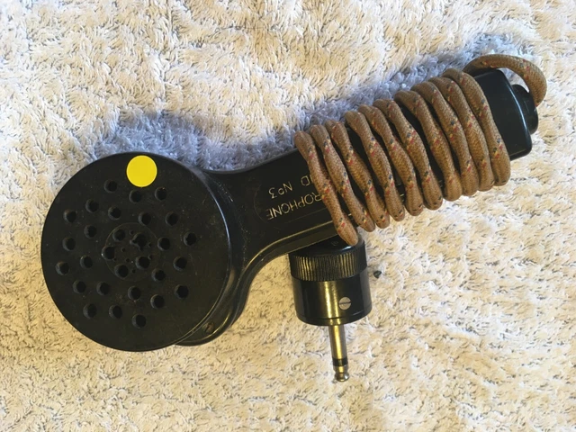 WW2 BRITISH ARMY Wireless Set WS18 WS38 Microphone Hand No 3 #4 £19.95 ...