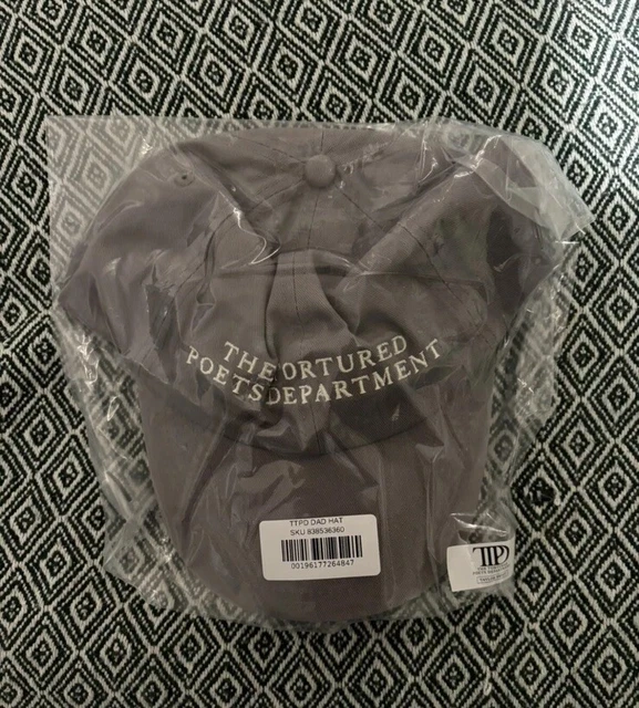 CAPPELLO PAPÀ GRIGIO Taylor Swift The Tortured Poets Department TTPD ...