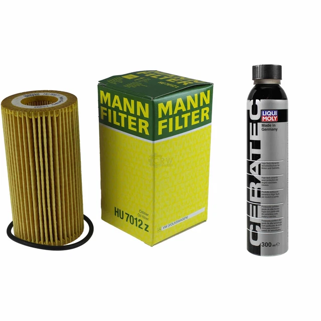 MANN FILTRO OLIO FILTRO HU 7012 z + LIQUI MOLY CERA TEC 3721 EUR 41,16 ...