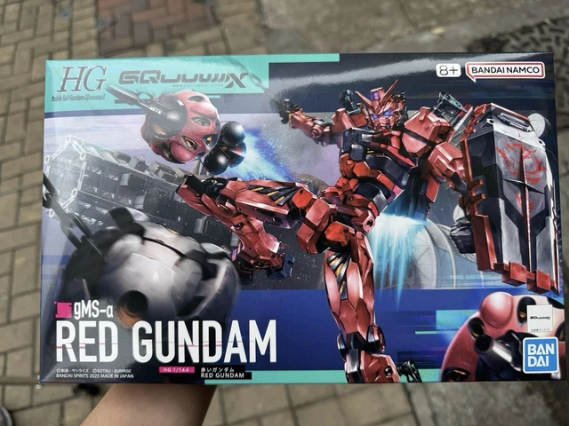 HG 1/144 GUNDAM GQuuuuuuX & RED Gundam Set Model Kit Bandai Japan £103. ...