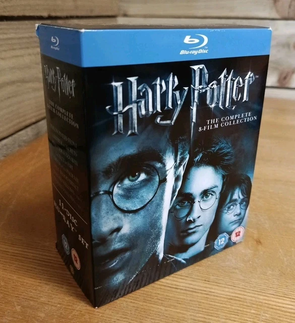 HARRY POTTER THE Complete 8 Film Collection 11 x Disc Blu Ray Box Set ...