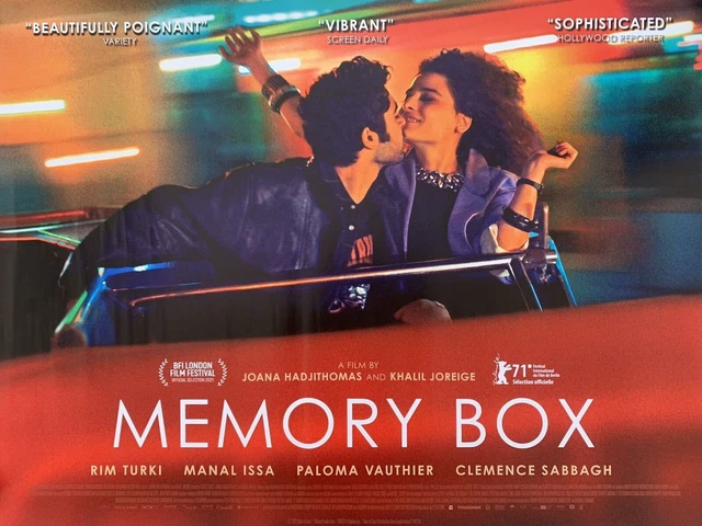 MEMORY BOX UK Quad Movie Poster 2021 CANADA LEBANON FRANCE RIM TURKI ...