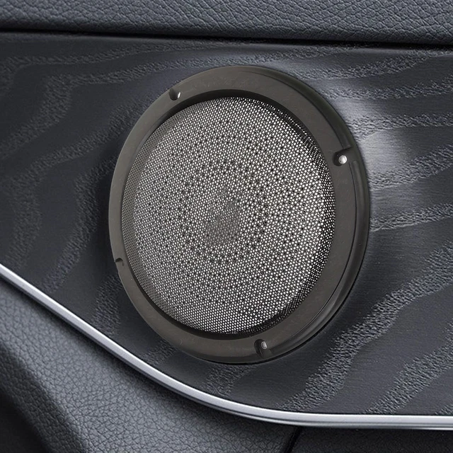 2 PCS 5 Inch Metal Mesh Speaker Grill Covers for Car Audio Subwoofer ...