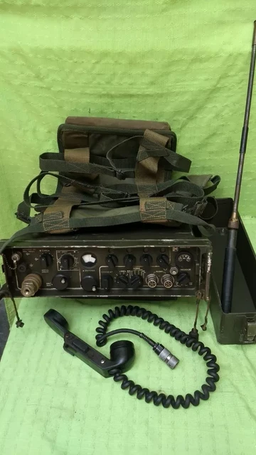 MILITARY BACKPACK FIELD Radio EB11/ERC-61 Vintage brazilian army BRD ...