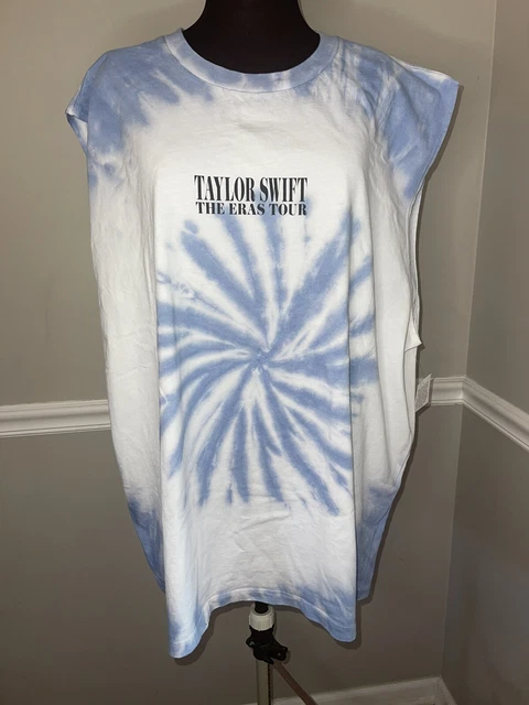 TAYLOR SWIFT THE Eras Tour Official Merch Tie Dye Tank Top Unisex 3XL ...