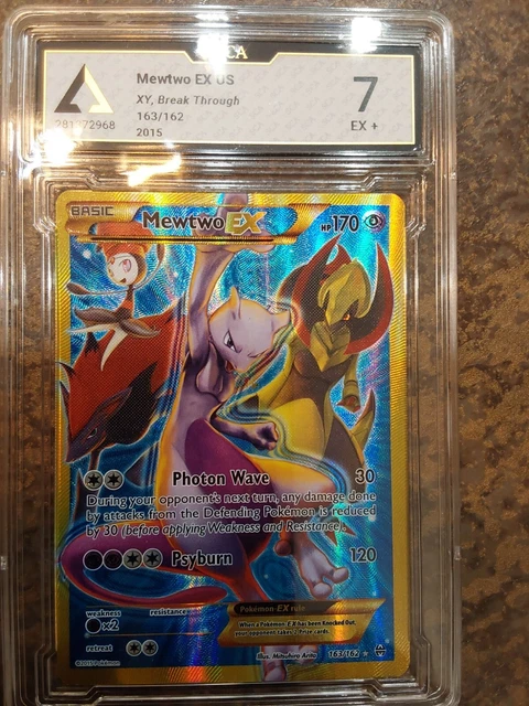MEWTWO EX 163/162 XY Secret Gold Pokemon Cards Excellent £34.96 ...