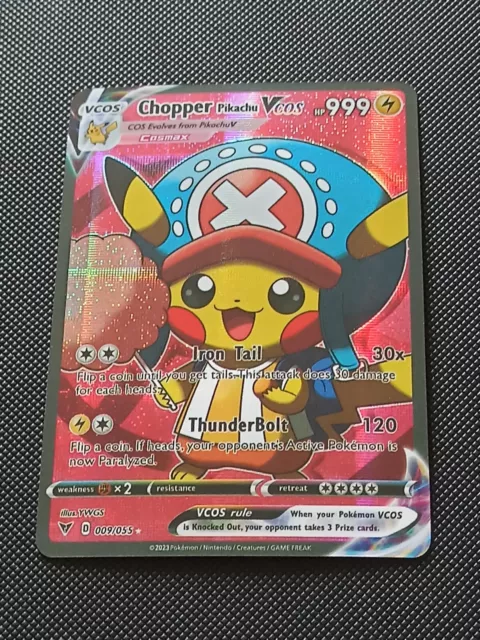 CHOPPER ONE PIECE Luffy Pikachu Pokemon Cosplay Carte Card New Holo ...