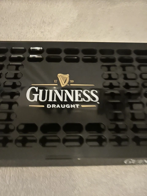 GUINNESS BAR DRIP Tray Plastic - Black - Brand New £24.95 - PicClick UK