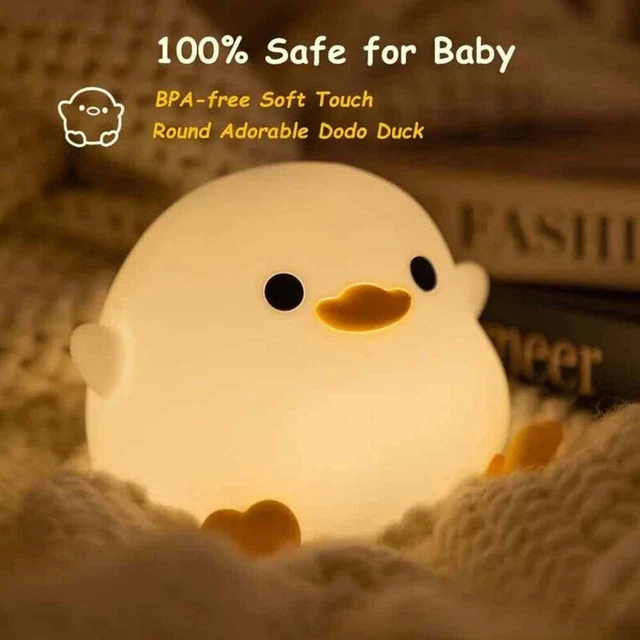 BEAN DUCK LAMP Led DoDo Duck Night Light Nursery Nightlight Table Lamp ...