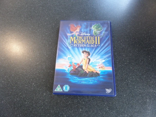THE LITTLE MERMAID 2 Return To The Sea DVD Disney Adventure In Very ...