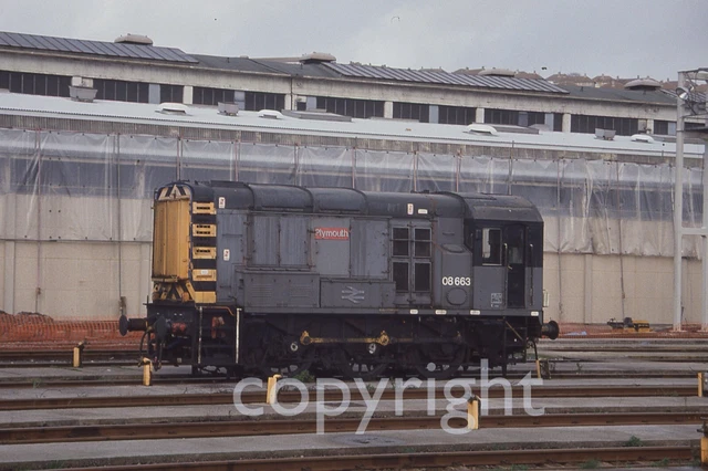 ORIGINAL 35MM DIESEL Railway Slide 08663 Plymouth Laira 1994 £1.25 ...