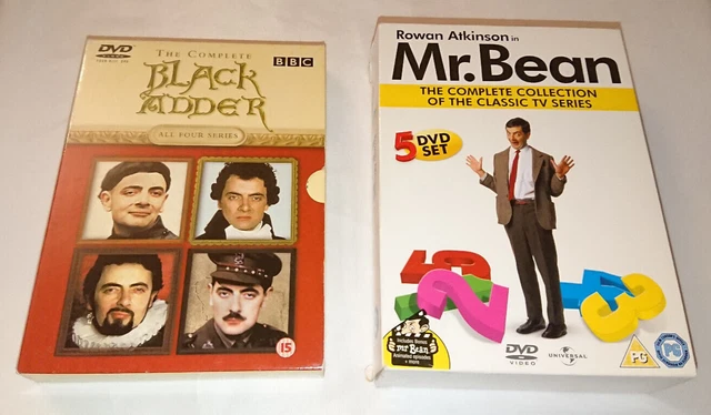 THE COMPLETE BLACKADDER + Mr Bean Complete Collection DVD Rowan ...