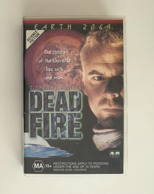 DEAD FIRE [VHS] Columbia Tristar Big Box Ex-Rental Video Tape Sci-Fi ...