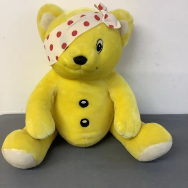LARGE 18” SOFT Cuddly BBC Children in Need Soft Toy Plush Yellow Pudsey ...