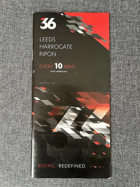 TRANSDEV HARROGATE BUS Route 36 (Leeds/Harrogate/Ripon) Bus Timetable ...