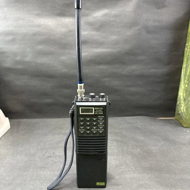 ICOM VHF MARINE Radiotelephone IC-M5 With BATTERY PACK IC-GM7 $19.99 ...