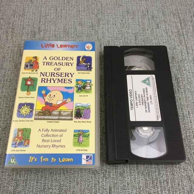 A GOLDEN TREASURY Of Nursery Rhymes (VHS, 2000) £13.99 - PicClick UK