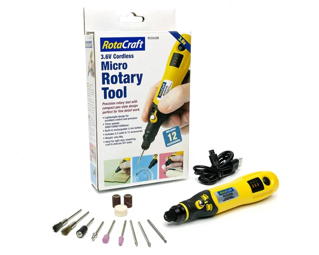 MODELCRAFT RC03USB ROTACRAFT 3.6V Micro Rotary Outil Modélisme EUR 70 ...